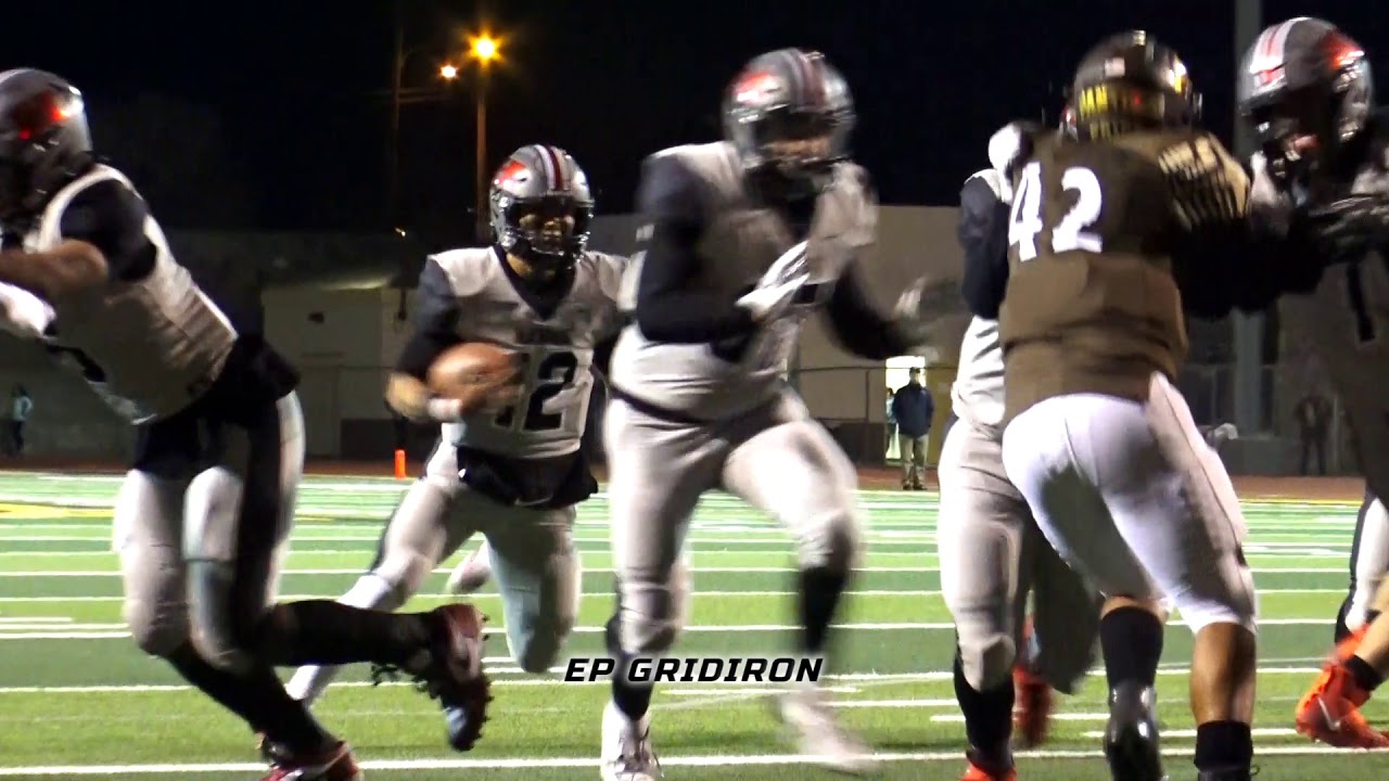EP GRIDIRON 2019 - Hanks Knights vs. Austin Panthers (Texas State ...