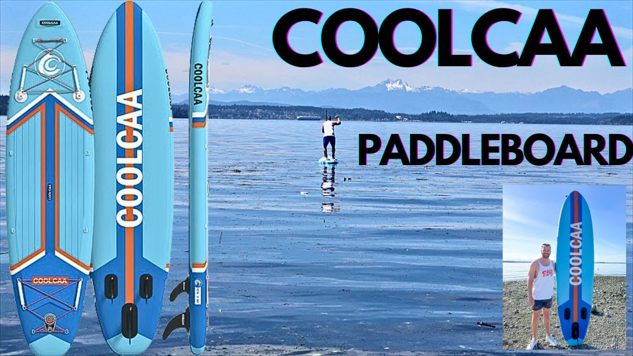 Coolcaa Challenger Paddle Board Test Ride In Seattle - YouTube
