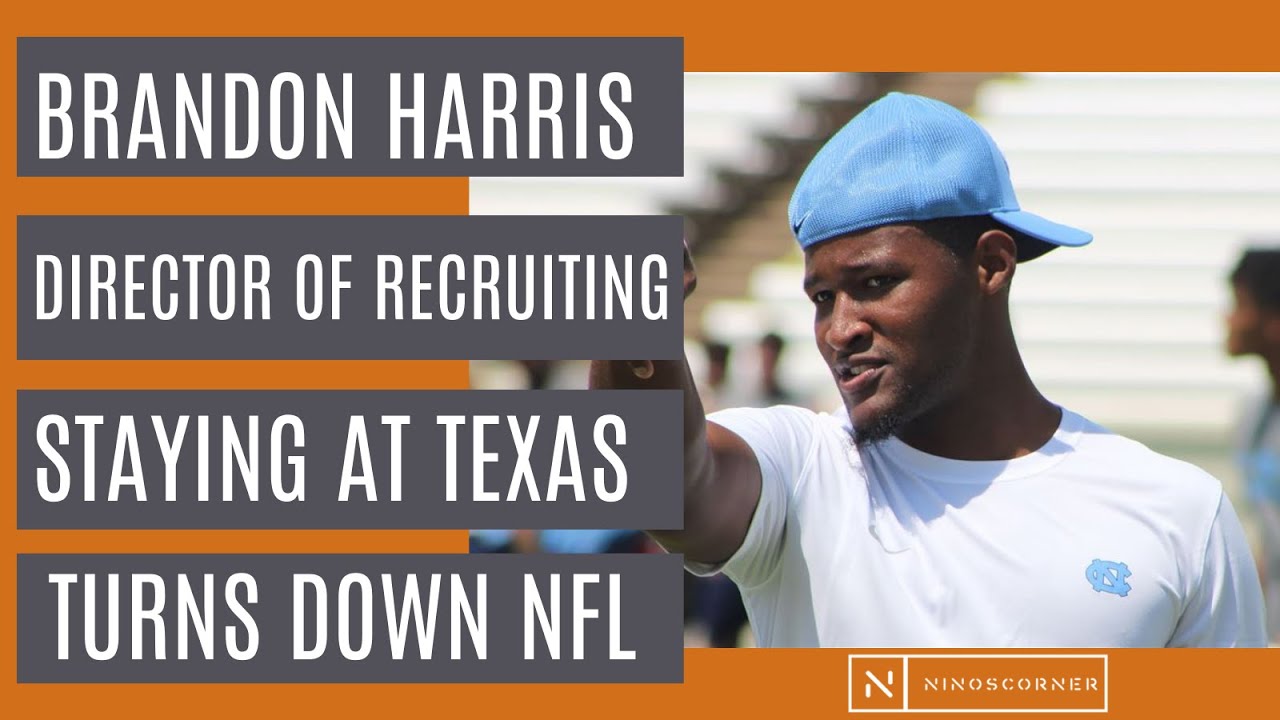 Brandon Harris turns down the NFL to Stay at Texas...What does this say ...