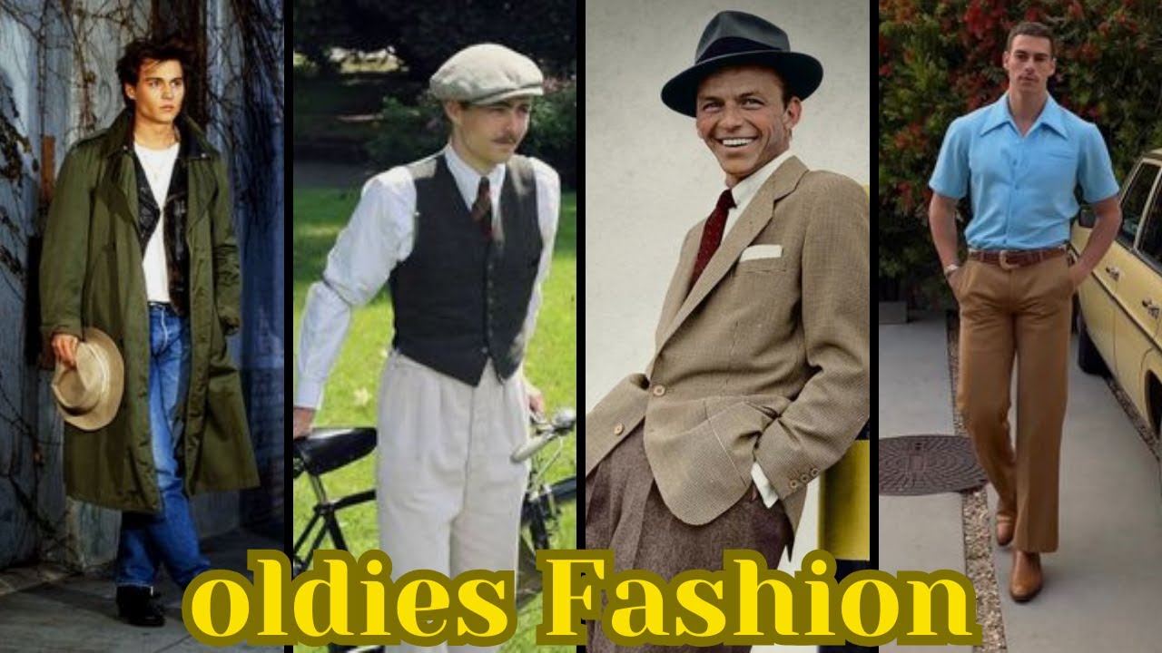 Men’s Oldies Fashion 👔 | Timeless Vintage Style Guide - YouTube