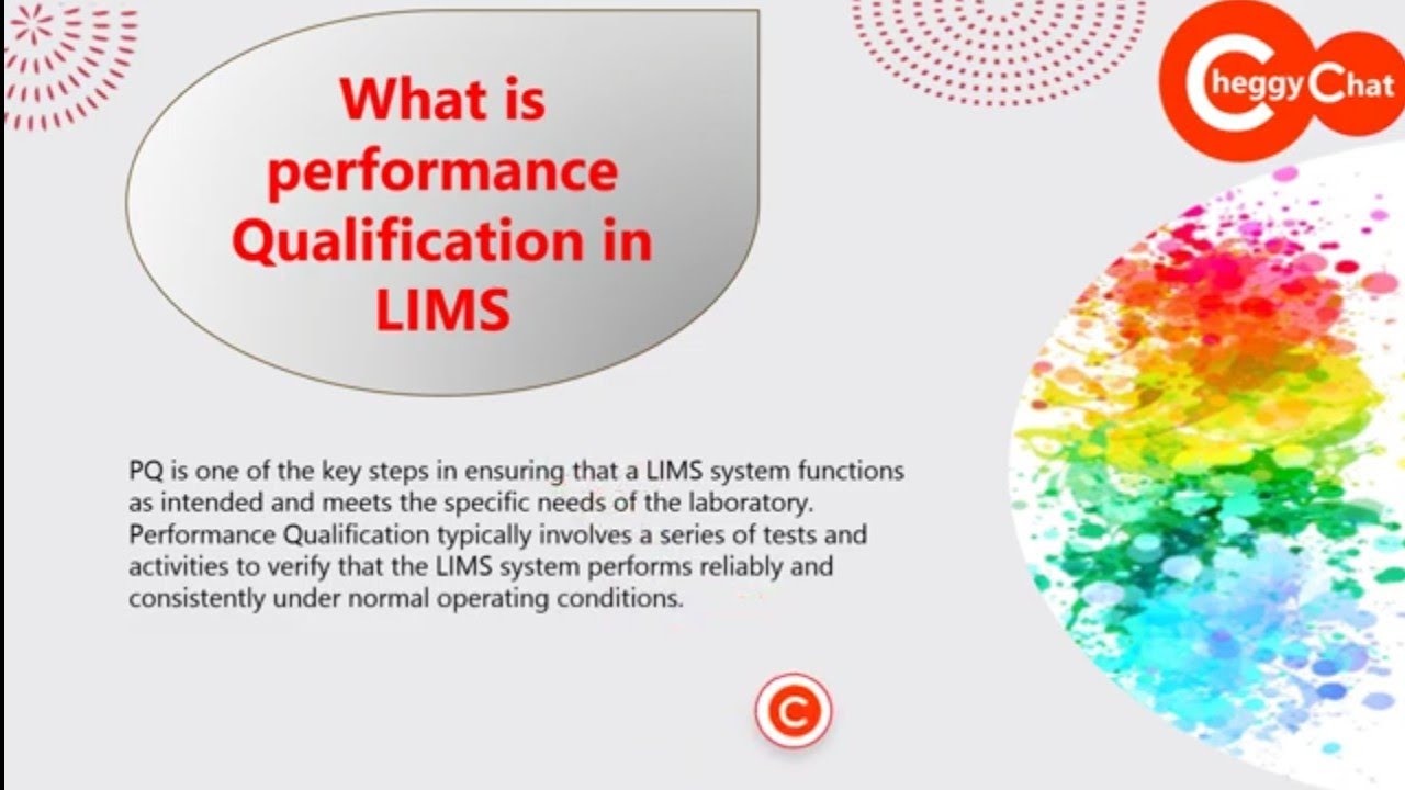 #what is flow of performance qualification in LIMS#quality #quality #PQ ...