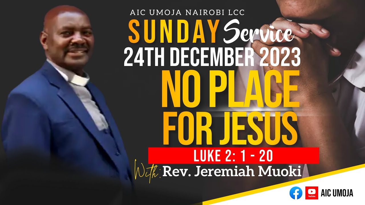 NO PLACE FOR JESUS || REV. JEREMIAH MUOKI - YouTube