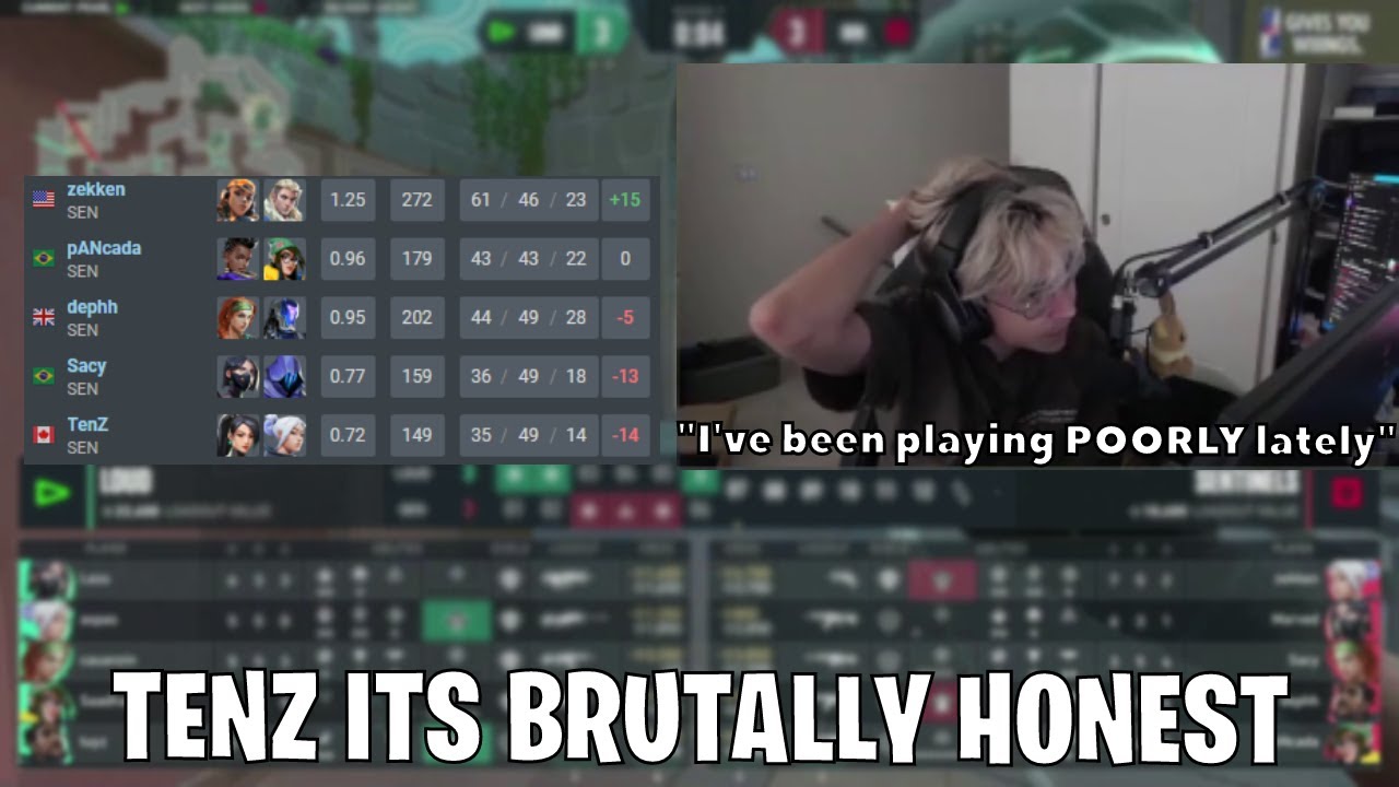 SEN TenZ reflects on his recent performance - YouTube