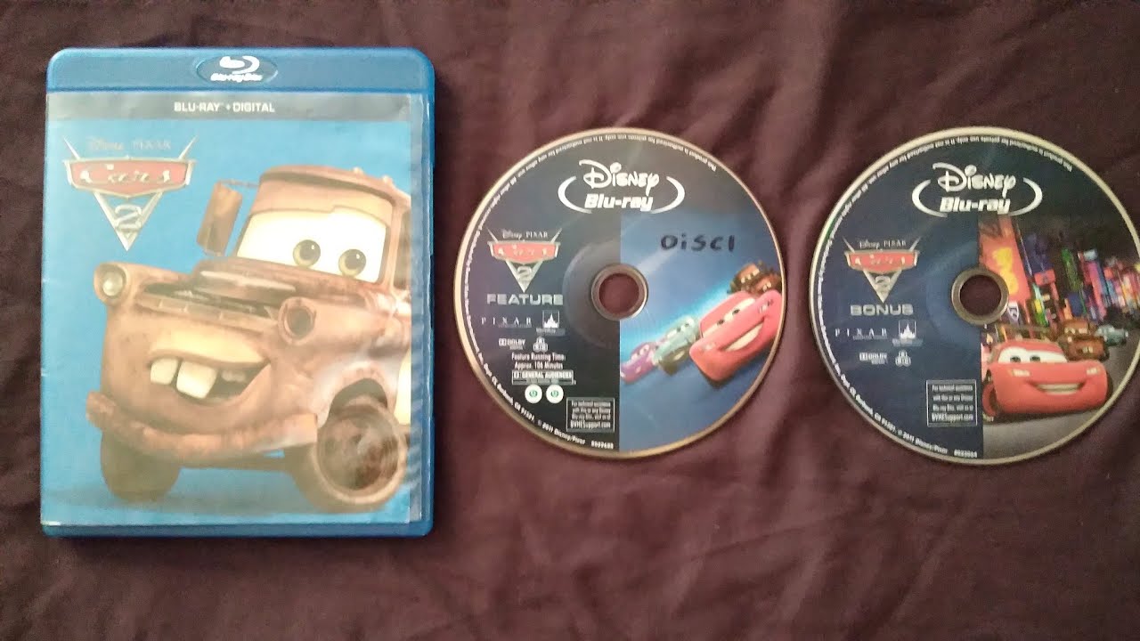 Opening to Cars 2 2011 Blu-Ray (2017 Reissue) Both Discs - YouTube
