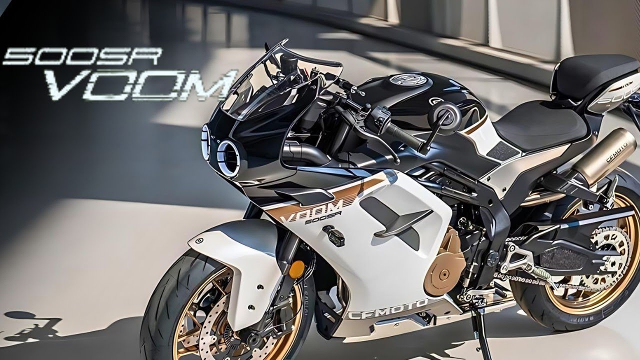 The New CFMOTO 500SR VOOM Reveals🔥 Comes with 1990s Design with Massive ...