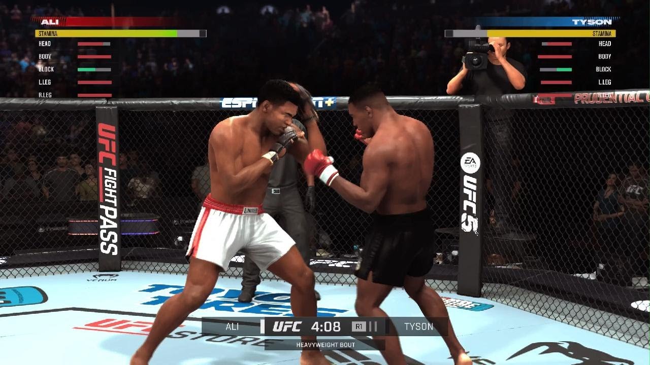 EA SPORTS UFC 5 Muhammad Ali vs Mike Tyson STAND AND BANG Online - YouTube
