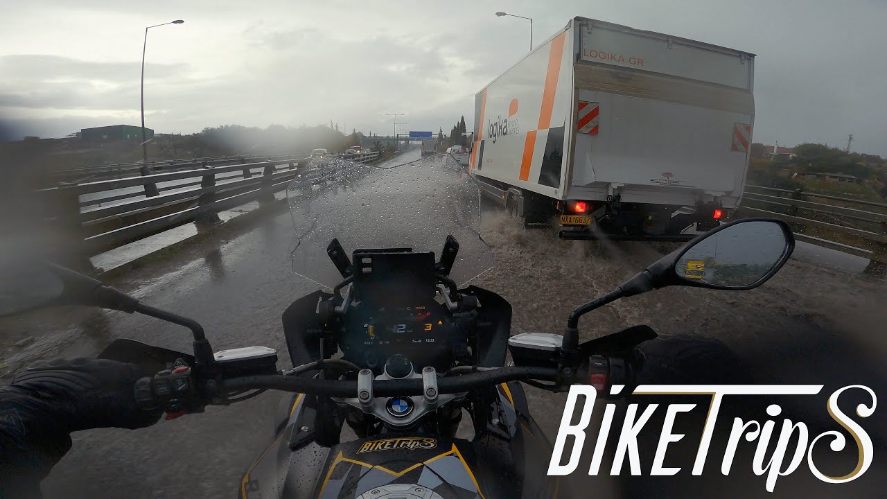 Rider And Machine Vs Not so Modest rain - YouTube