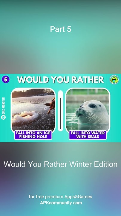 Would You Rather Winter Edition Part 5 - YouTube