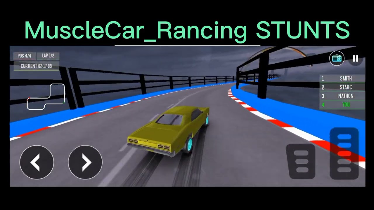 Bermain Game MOBIL SPORT | MuscleCar Stunts_Game Rancing New Car - YouTube