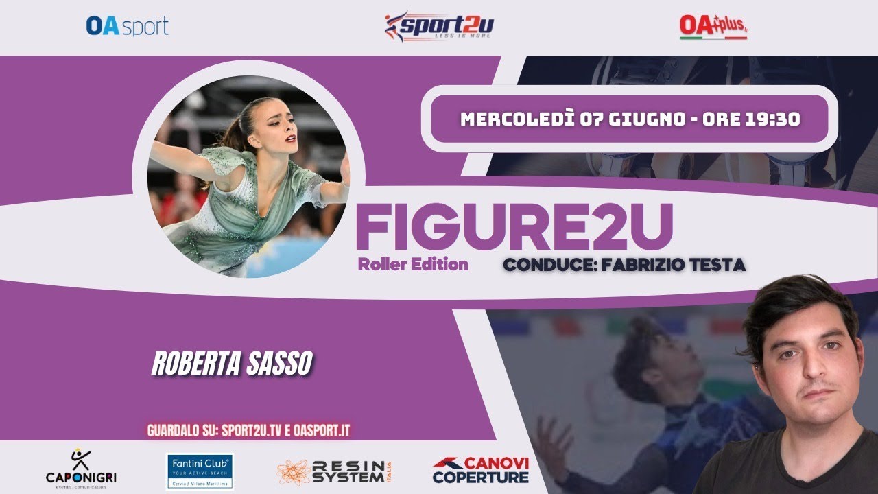 Roberta Sasso (Campionessa Mondiale Junior) in Figure2u Roller Edition ...
