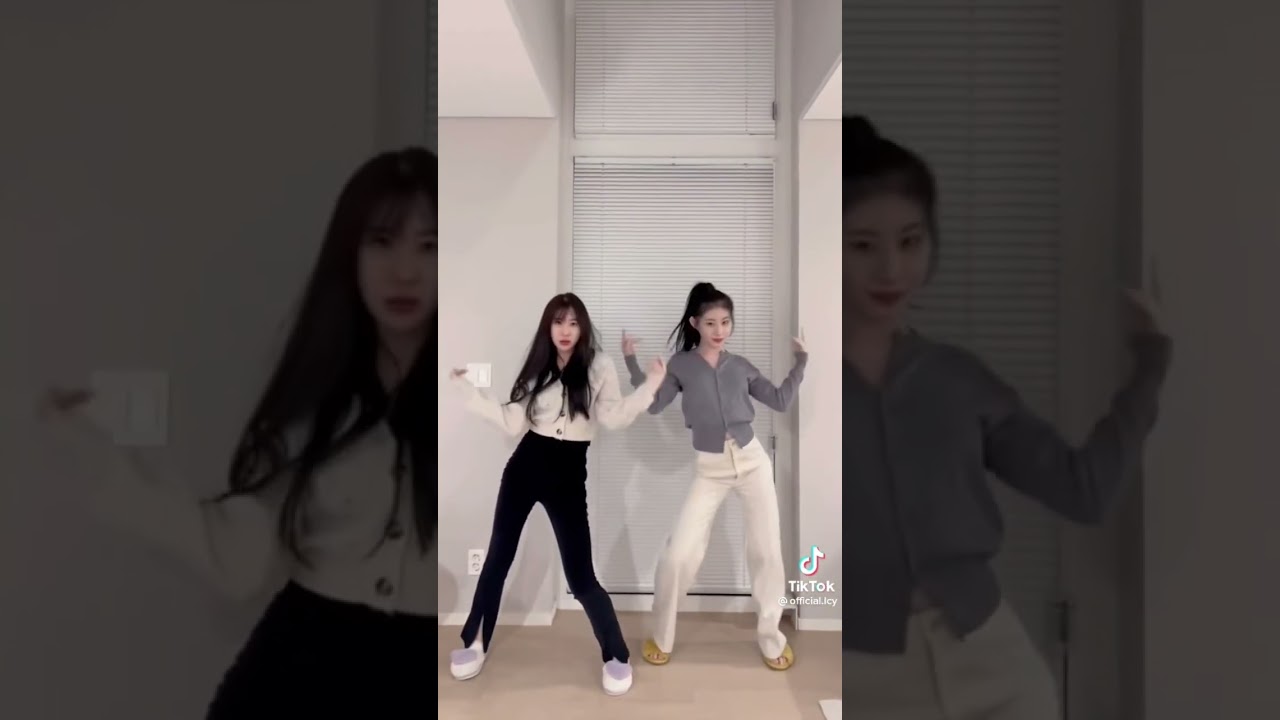 Lee Chaeyeon with her sister chaeryeong(itzy) HUSHRUSH challenge - YouTube