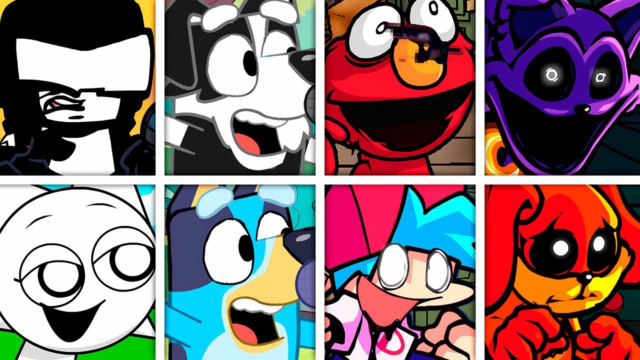 UGH but Every Turn a Different Character Sings 🎶⚡ (FNF Ugh) - YouTube