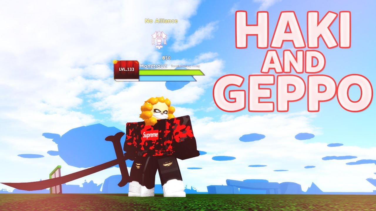 [CODE] How to get HAKI and GEPPO in One Piece Rose l Roblox - YouTube