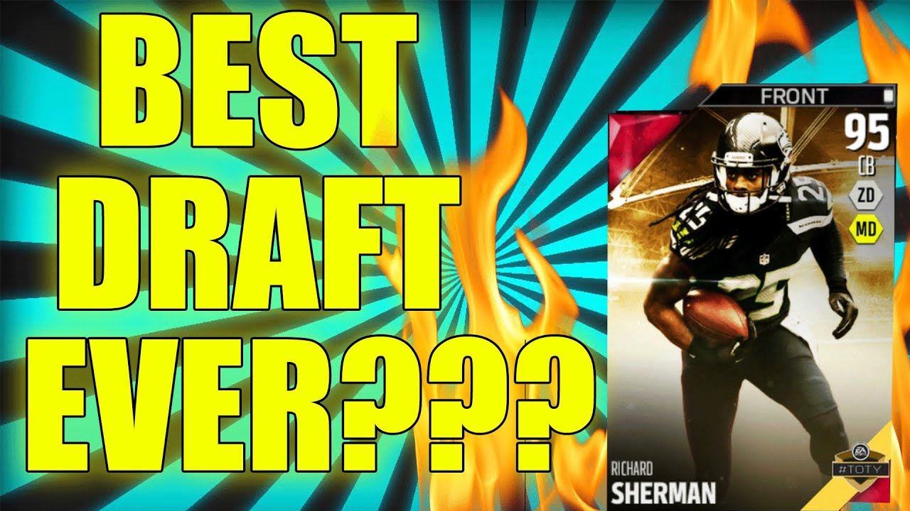 Madden 16 Draft Champions | BEST DRAFT EVER??? - YouTube