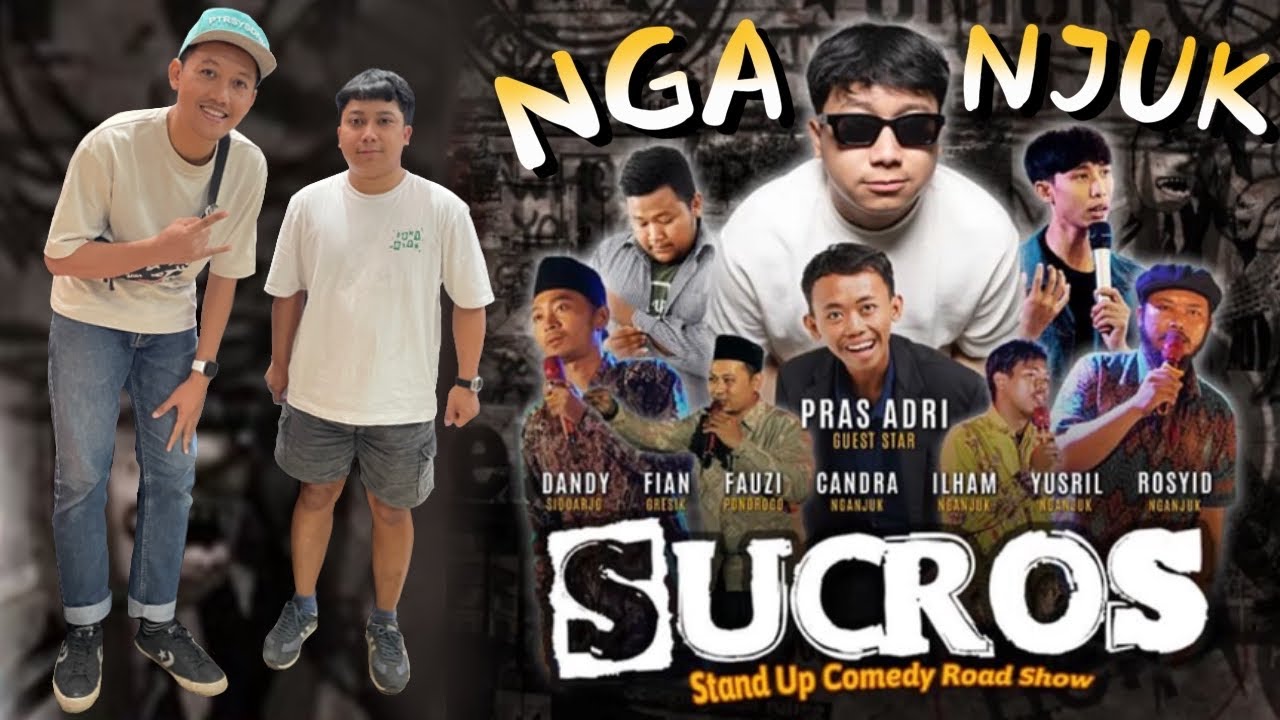 Standup Comedy Road Show: Sucros Nganjuk - YouTube