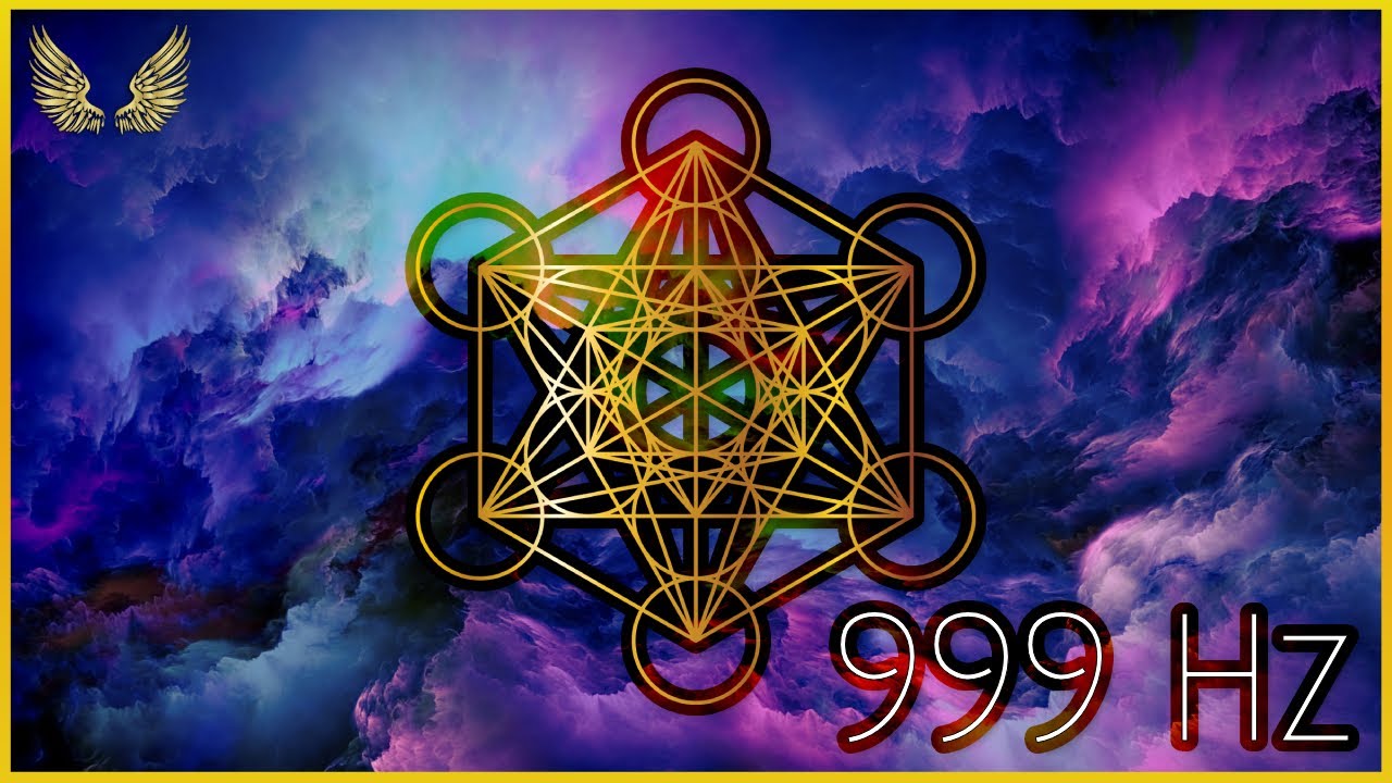ARCANGEL METATRON FRECUENCIA 999 Hz - Cubo de Metatrón - Geometria ...