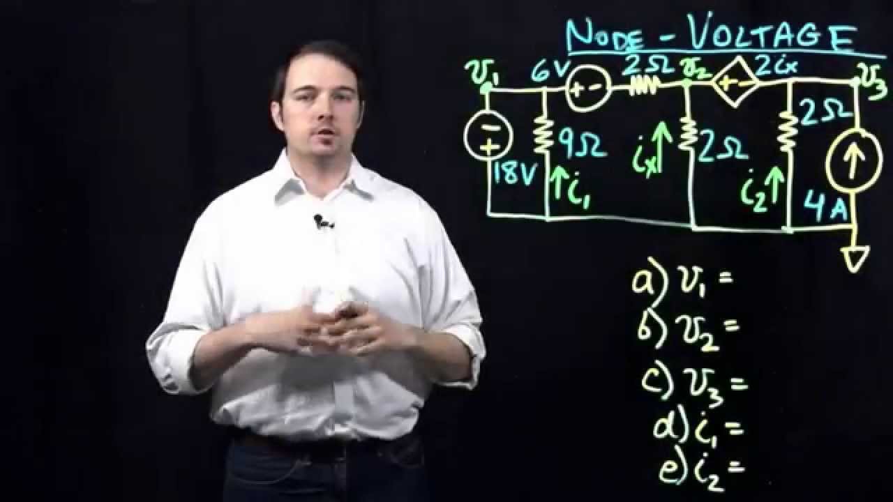Circuits I Example With Node Voltage Analysis Youtube 3786