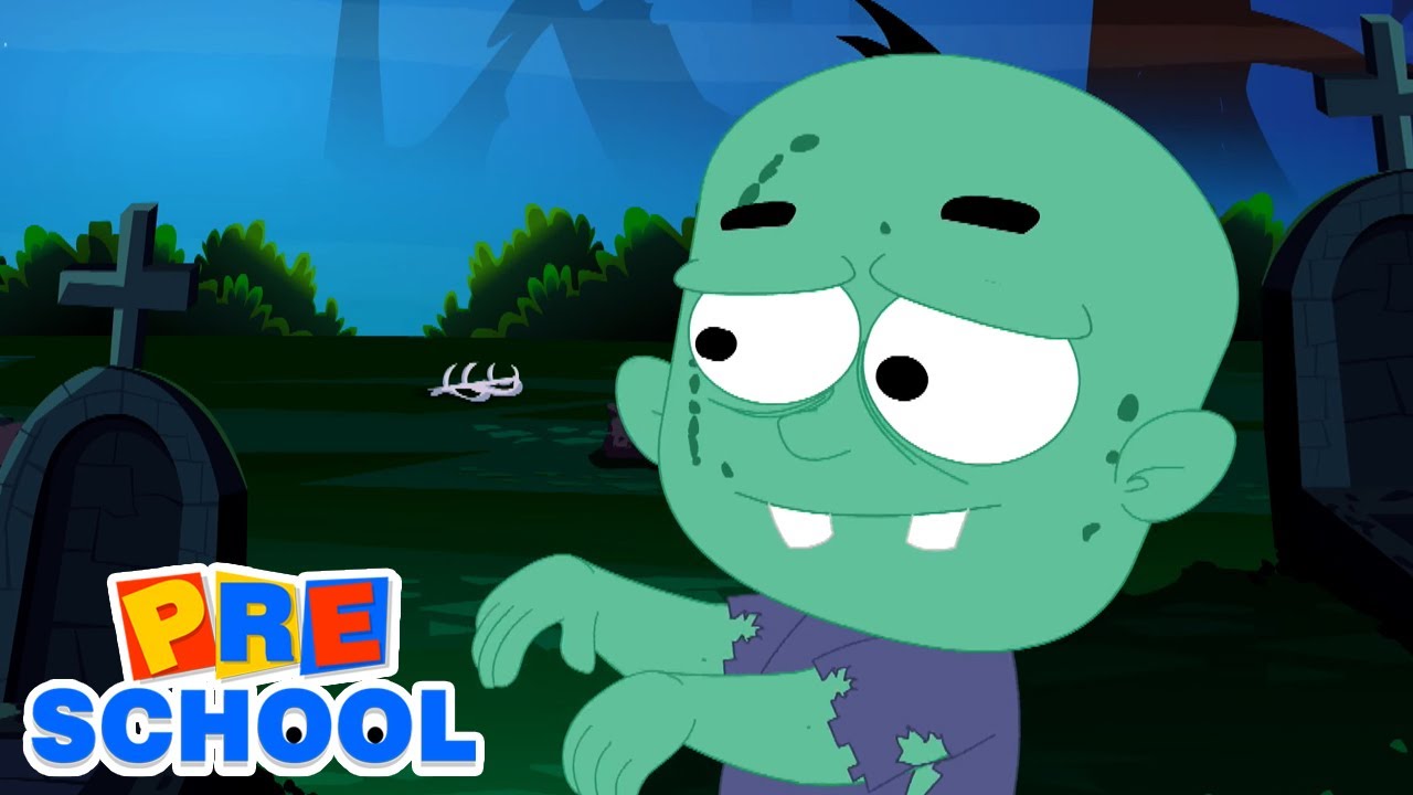 Un petit zombie | chansons d'halloween | Comptines bébé | Musique ...