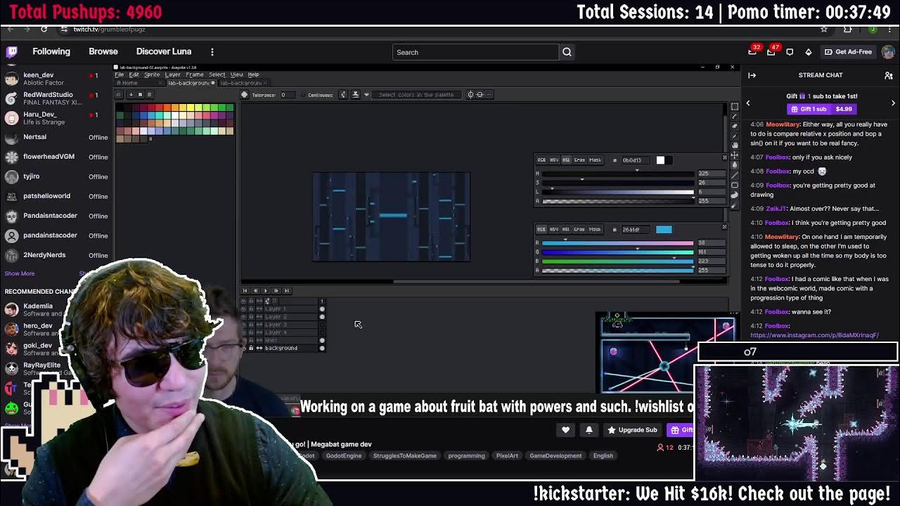 🔴 [LIVE] making a precision platformer in godot - YouTube
