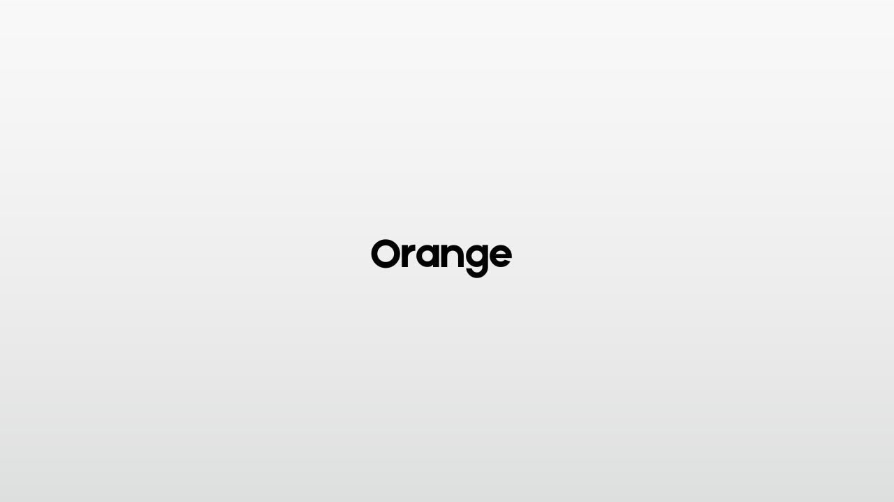How to pronounce Orange | Pronunciation World - YouTube