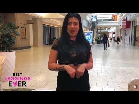 Surprising Mall Shoppers With The Best Leggings Ever