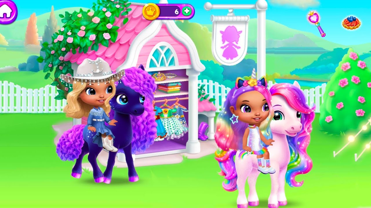 New update Princess enchanted castle game - YouTube