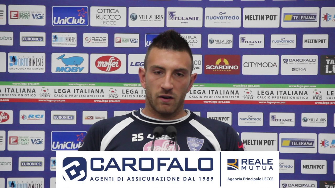 U.S. Lecce: 11-05-17 Intervista a Filippo Perucchini - YouTube