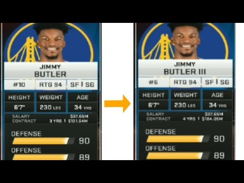 HOW TO ADD JR. , II, III , IV IN PLAYERS LAST NAME IN NBA2K20 MOBILE ...