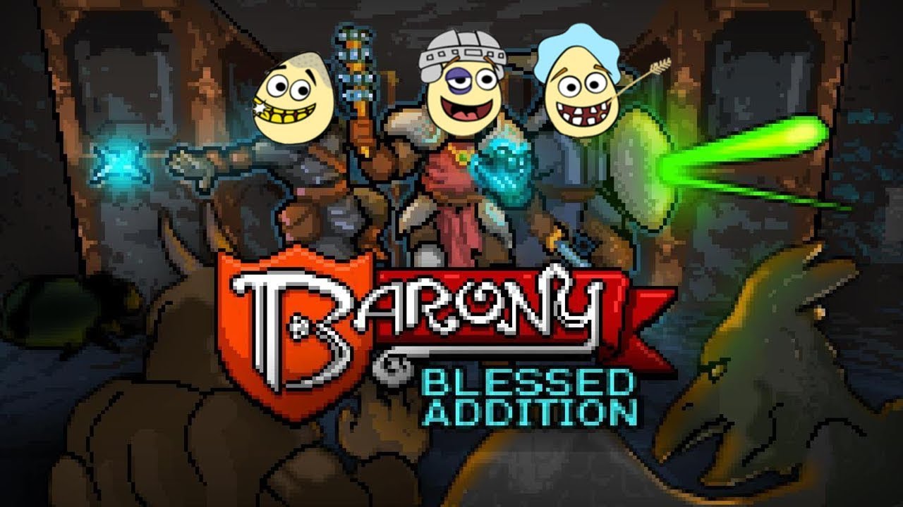 EVERYTHING IS CURSED (Barony Ep. 2 w/ Scorp, Sweet & Gangsta) - YouTube
