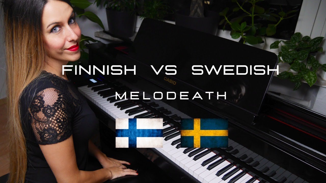 Finnish vs Swedish Melodeath PIANO - YouTube