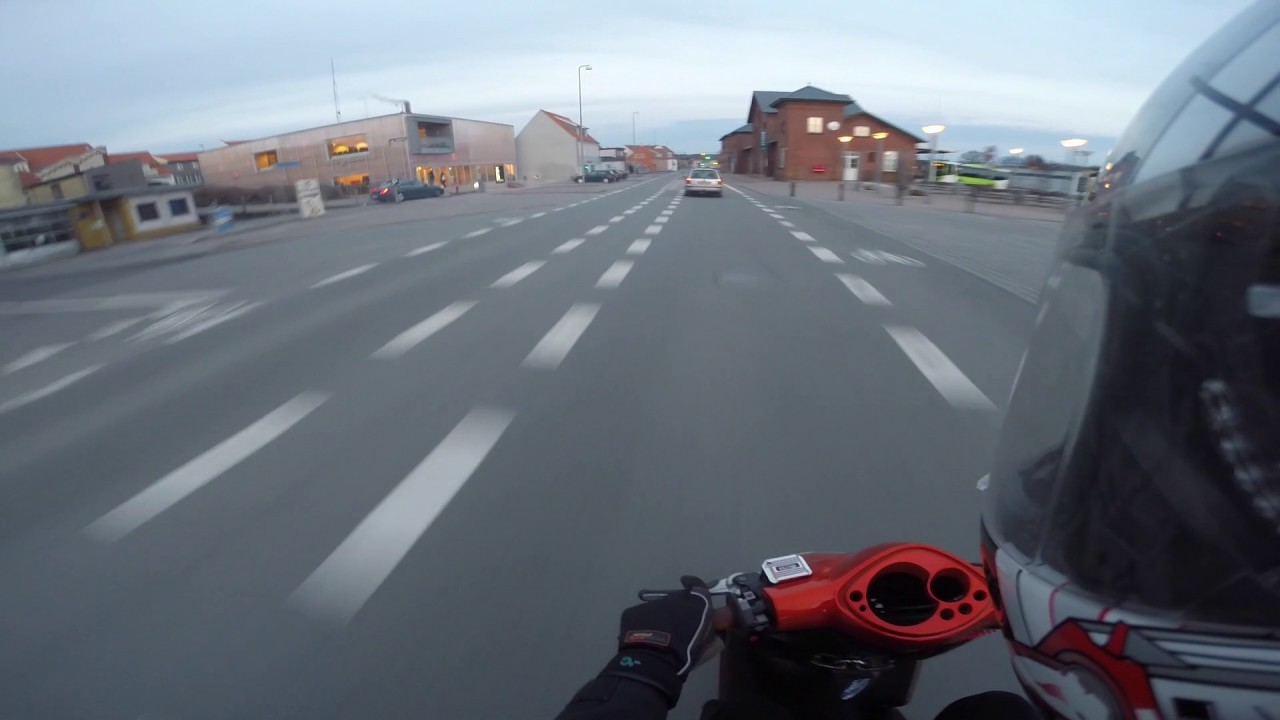 Yamaha Jog MHR [Danish Moped Riding] - YouTube
