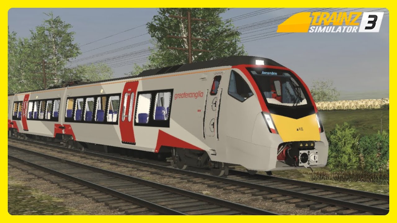 Modern commuter train! | Trainz Simulator 3 Rosworth Vale - YouTube