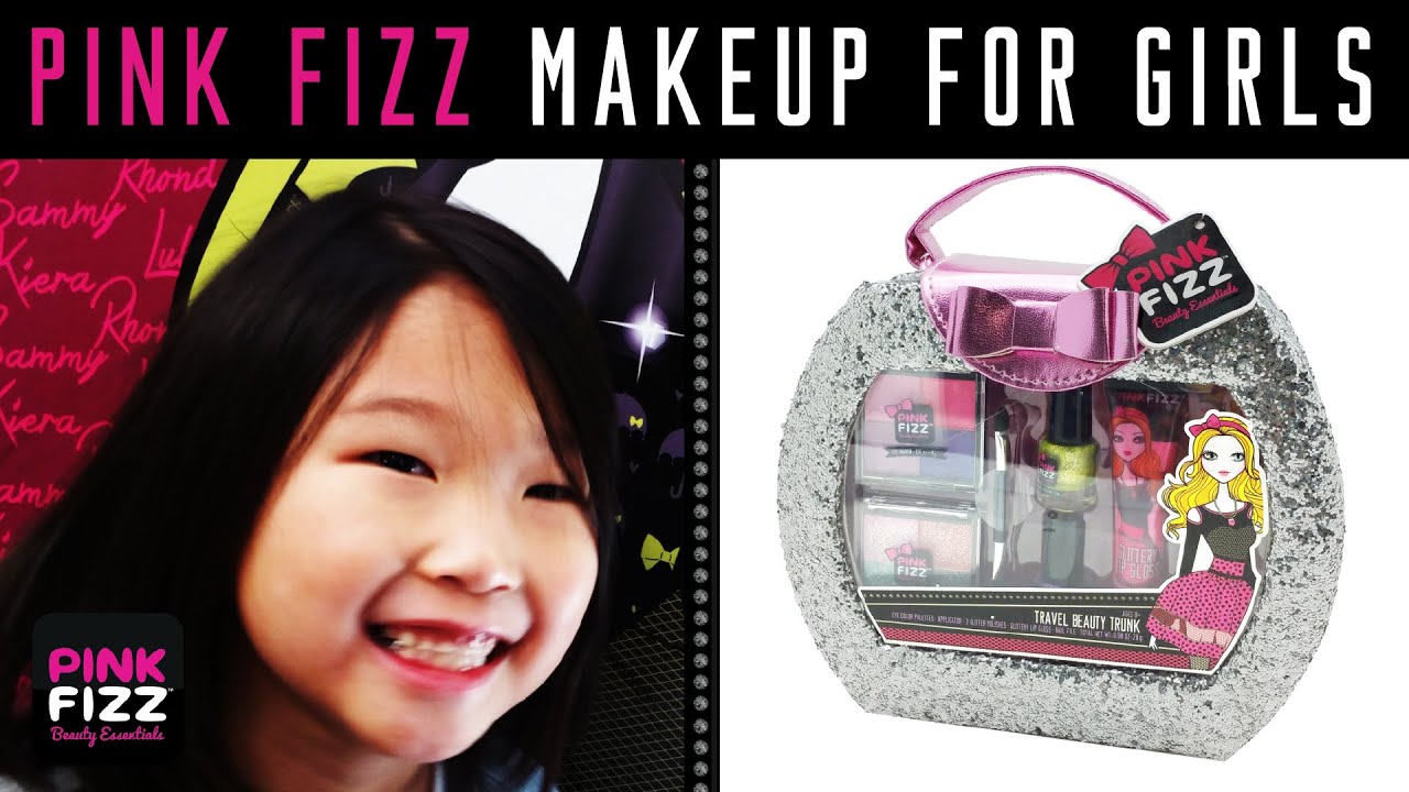 Pink Fizz Makeup For Girls | Starry Nights Travel Beauty Trunk, Nail ...