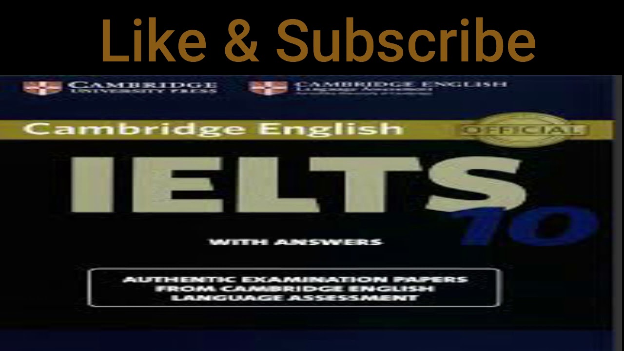 IELTS Book 9 Test 1 YouTube ielts-book-9-test-1-youtube