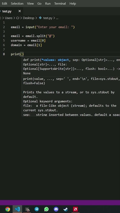 Create Email Slicer With Python Part1 Shorts Youtube