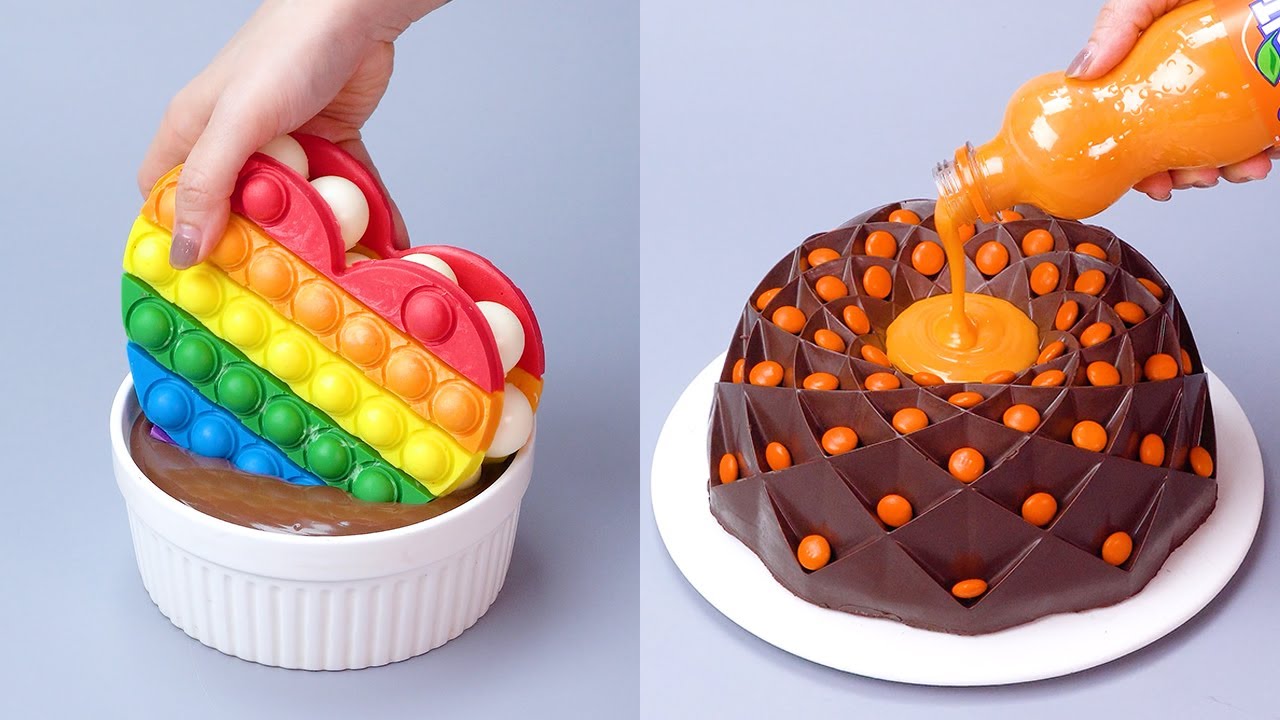 The Ultimate Cake Decorating Compilation – So Satisfying Chocolate Cake ...