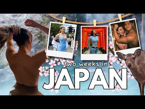 Babe Wake Up We’re in JAPAN | 2 WEEK VLOG | Onsen, Macho Bar, Maid Cafe, Shrines, Thrift, Deer &More