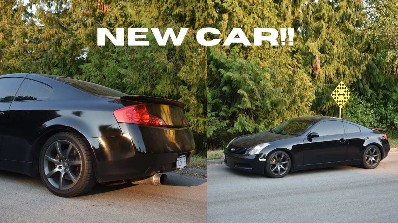MY NEW INFINITI G35!!!! - YouTube