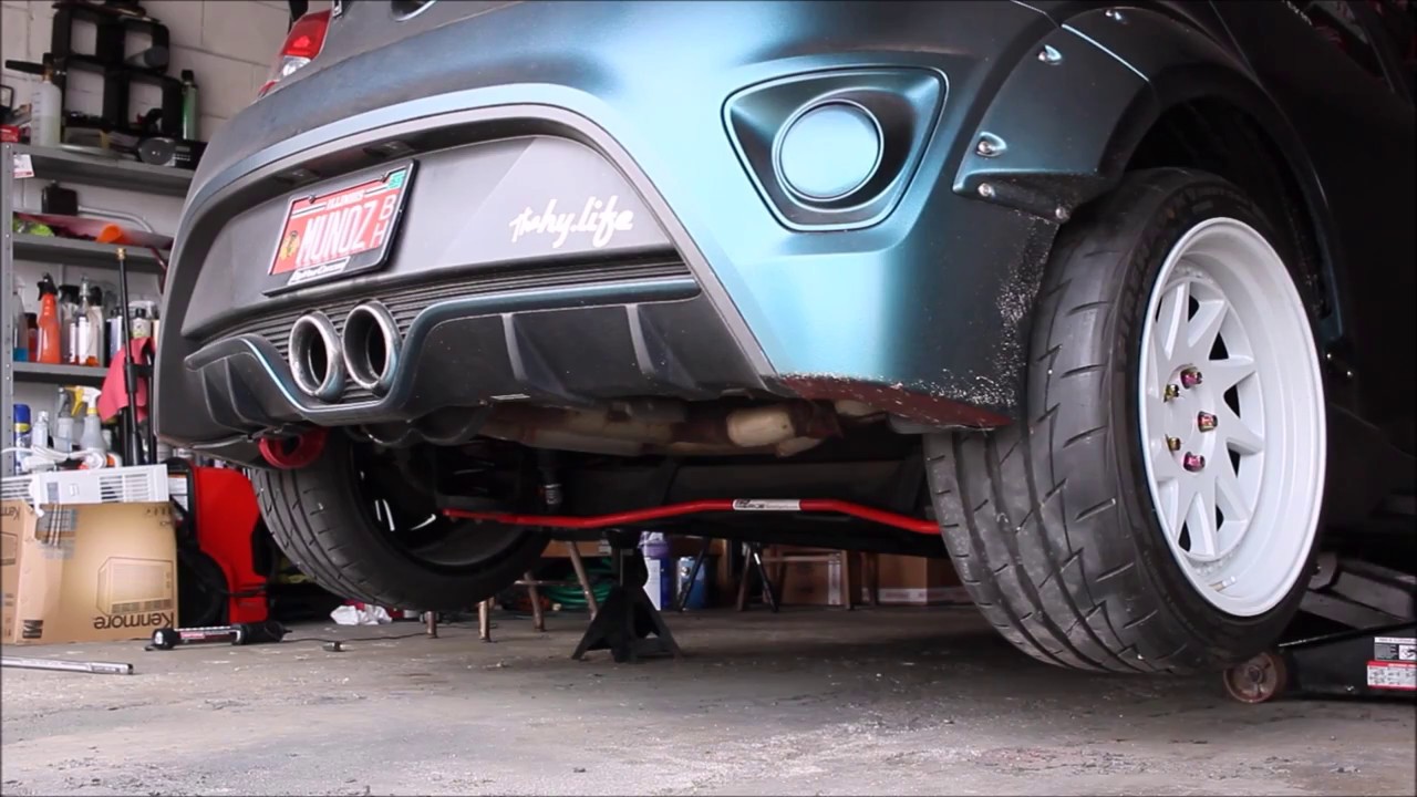 hyundai veloster coilover install - YouTube
