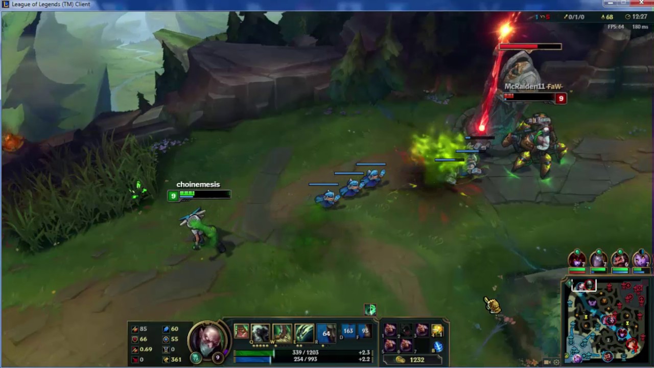 Saliendo de Bronce Singed vs Rework de Urgot League of Legends lol ...