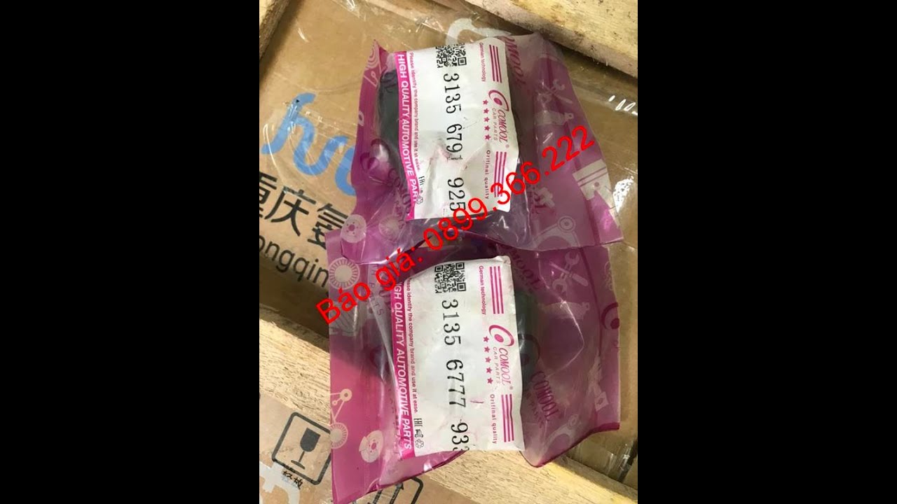 31356777933 31356777934 Cao su cân bằng trước BMW F10 - YouTube