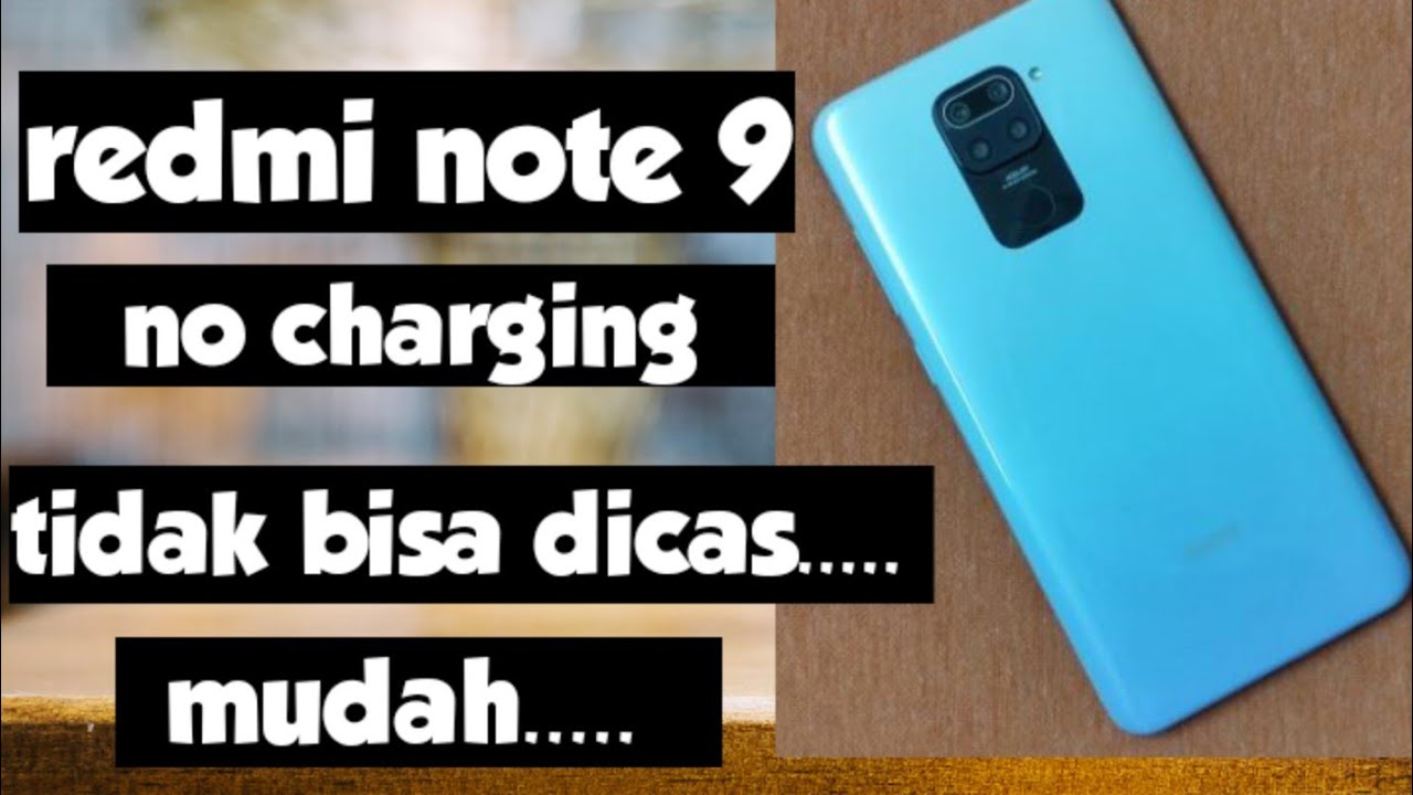 cara servis redmi note 9 tidak bisa dicas/charging problem - YouTube