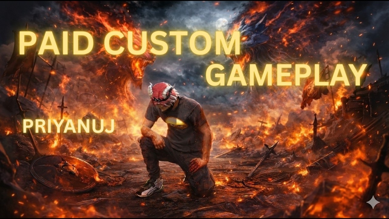 PRIYANUJ | PAID CUSTOM GAMEPLAY (COMPETITIVE) - YouTube