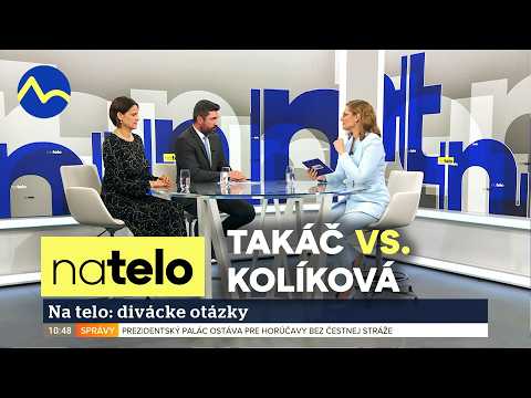 Divácke otázky - Richard Takáč (Smer-SD) vs. Mária Kolíková (SaS) | Na telo
