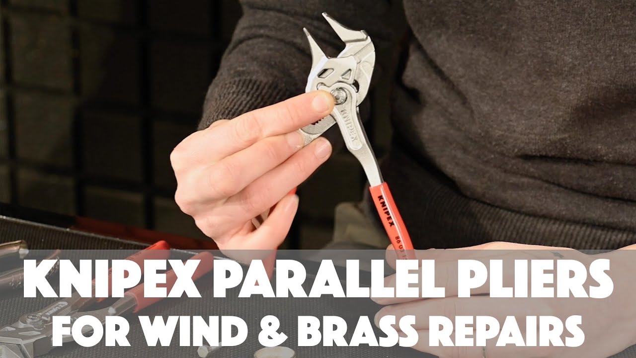 Knipex Parallel Pliers | for Woodwind & Brass Instrument Repairs - YouTube