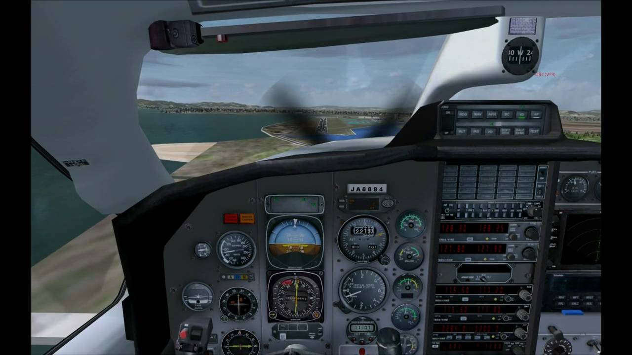 FSX Socata TBM700 Landing at RJBK - YouTube