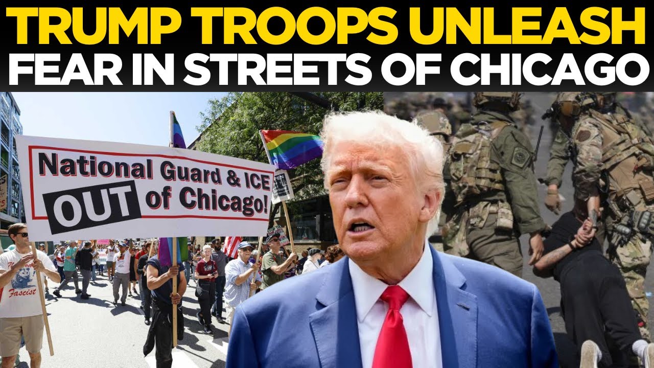BREAKING News LIVE | Chaotic Scene Erupt In Chicago; Trump Troops Under ...