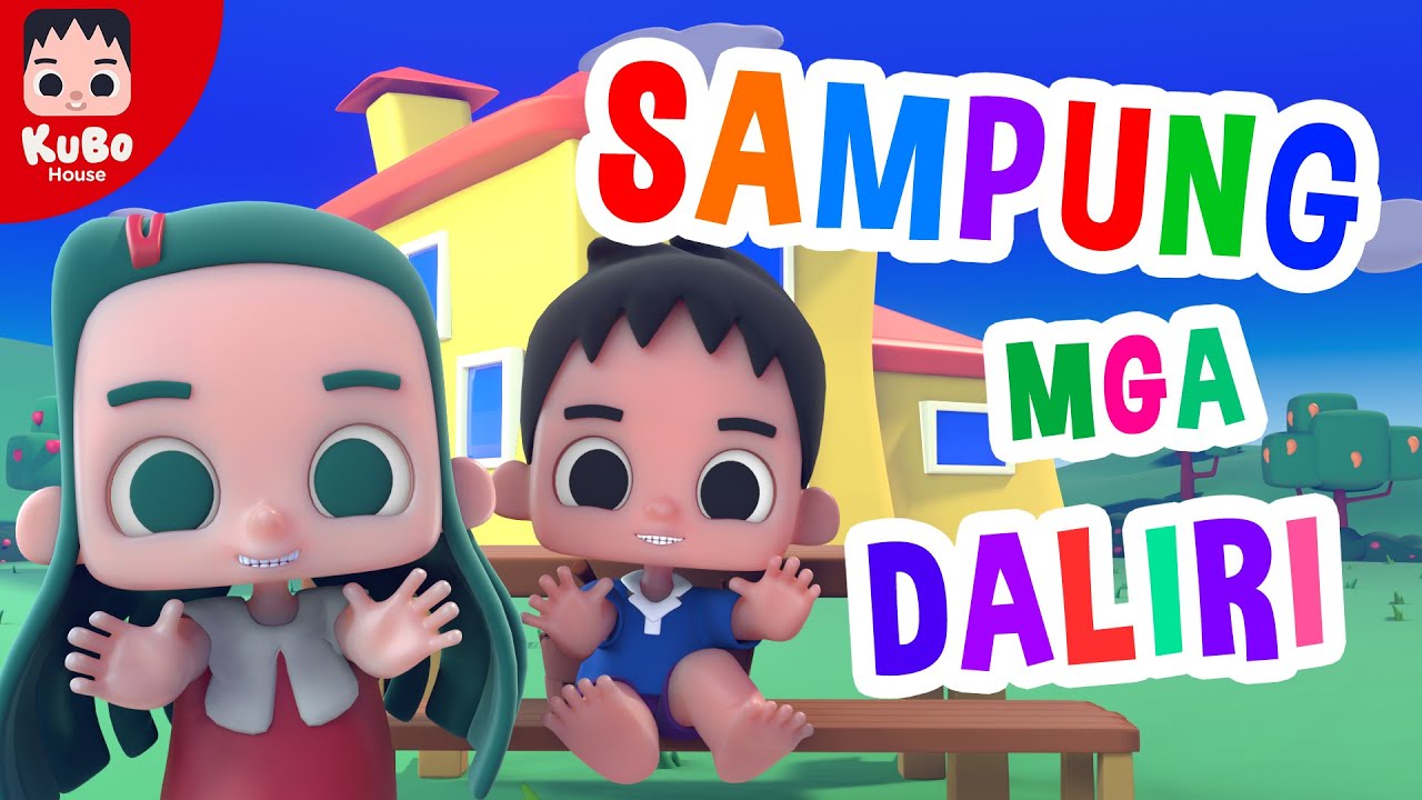 SAMPUNG MGA DALIRI with Lanie and Ollie | (Nursery Rhymes with lyrics ...