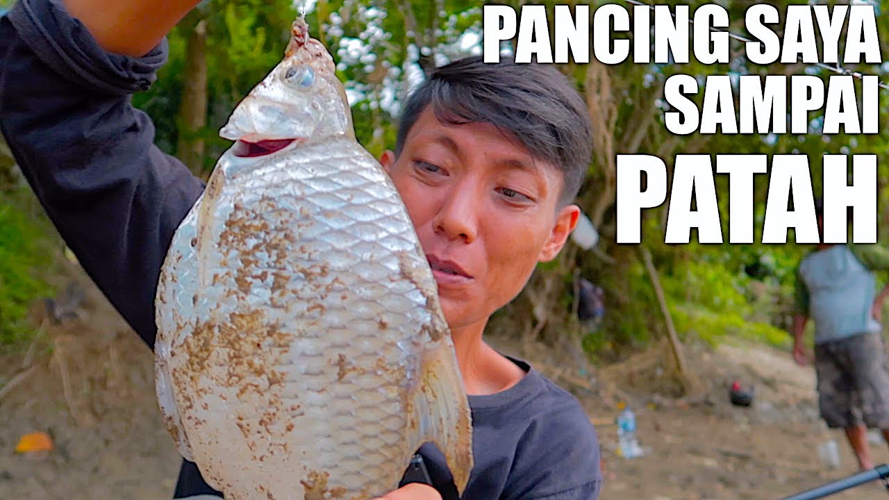 Ikan Besar Tiba-Tiba Menyambar Pancing Sampai Dibuat Patah - YouTube