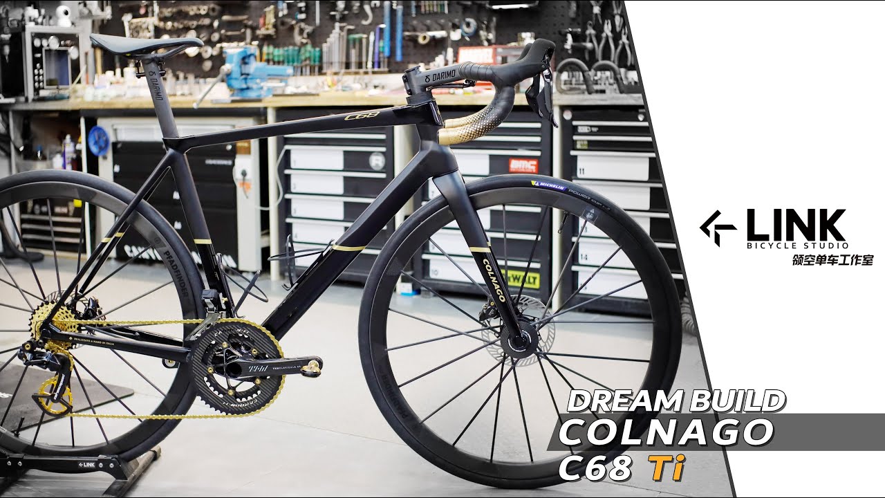 DREAM BULD ROAD BIKE Colnago C68 Ti 装车视频 领空单车【LINK NO.60】 - YouTube
